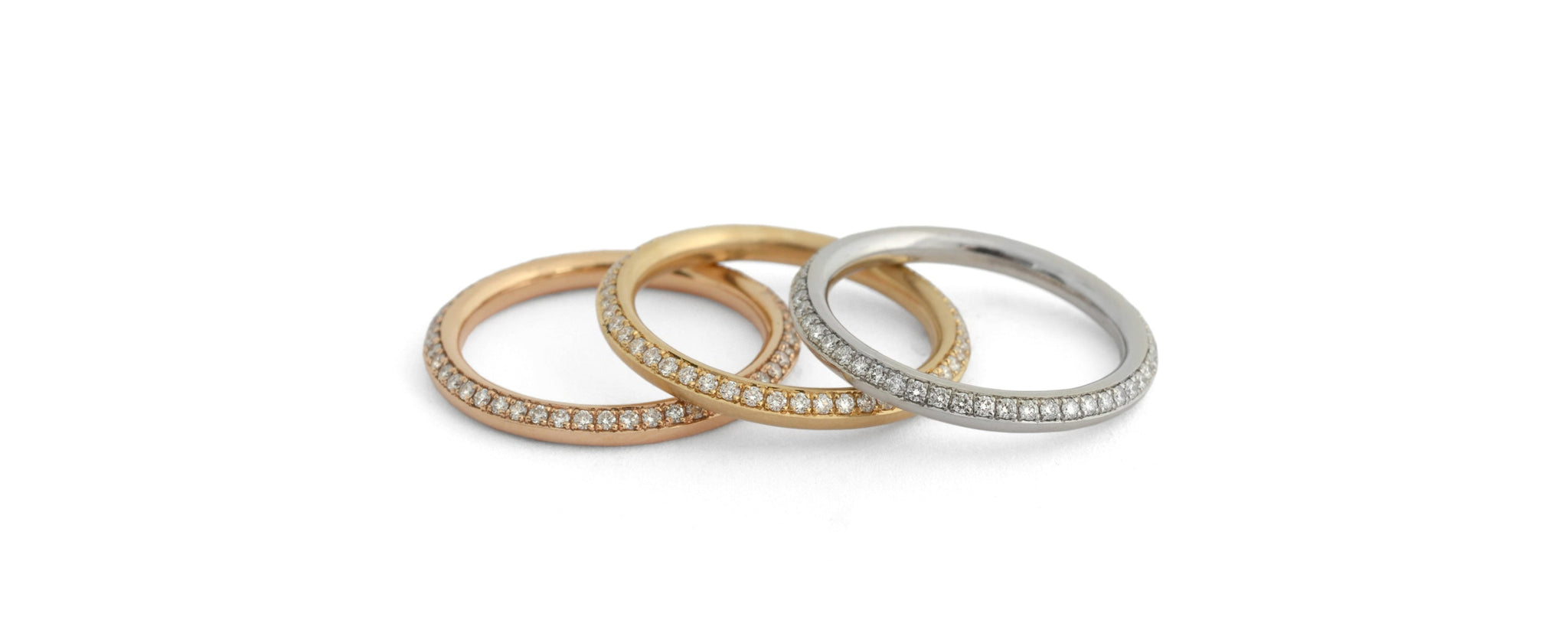 A walk through some of our favourite McCaul Eternity Rings...