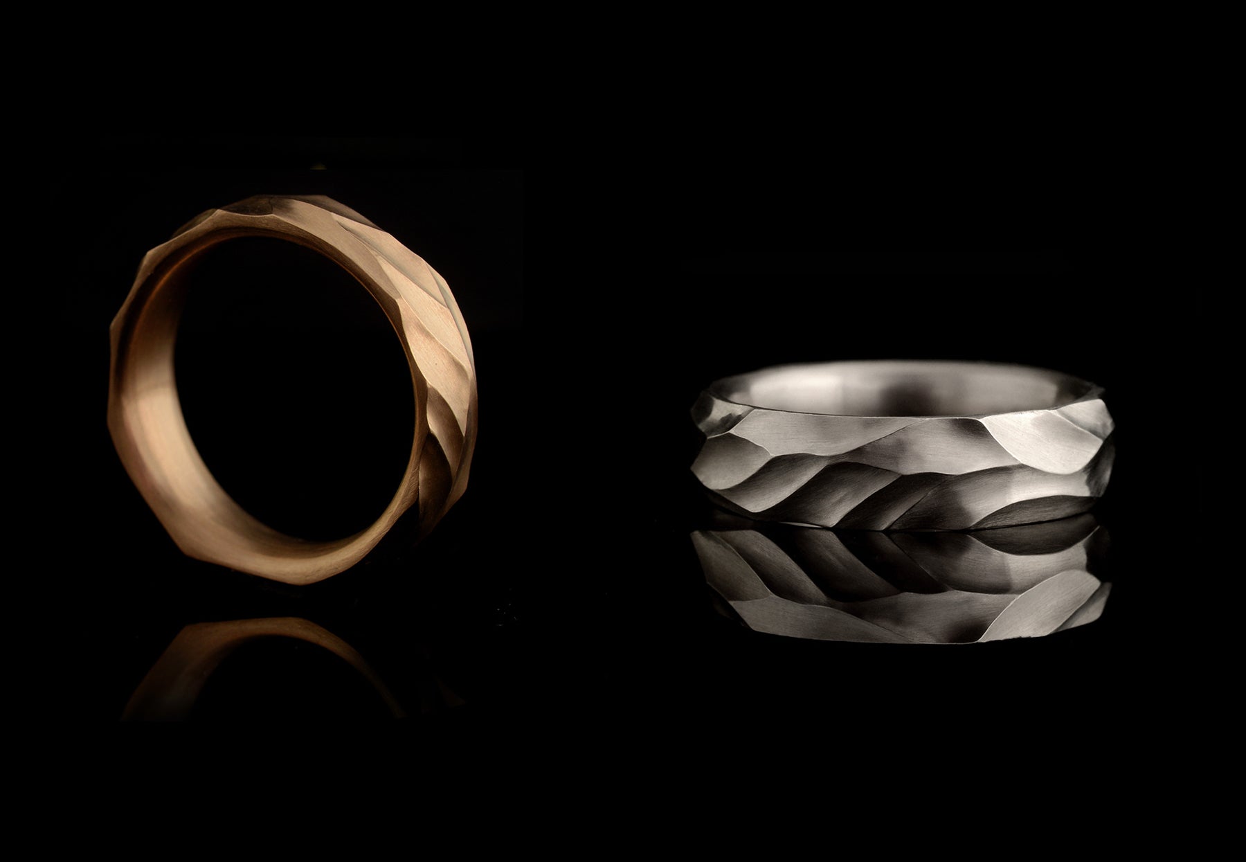 Unique men's wedding rings – McCaul